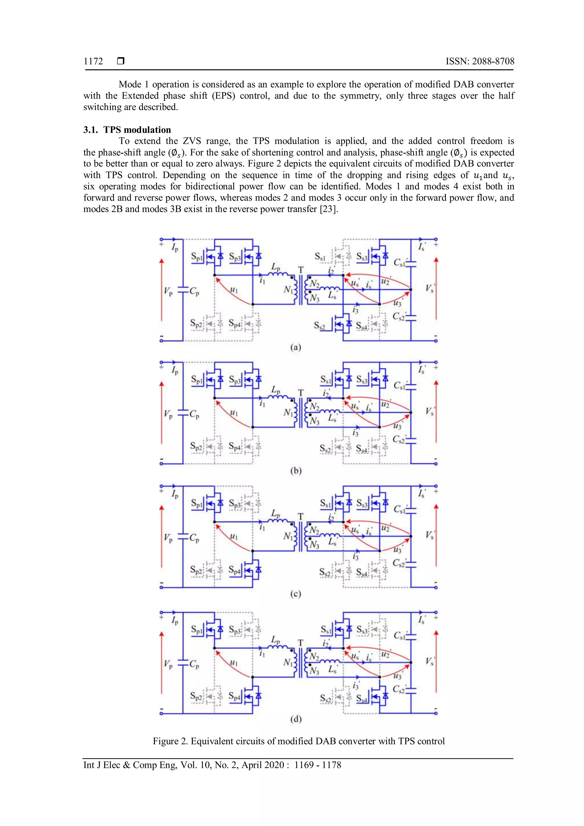 An improved closed loop hybrid phase shift controller for dual active ...
