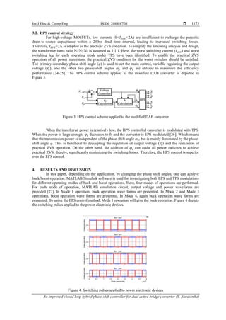 An improved closed loop hybrid phase shift controller for dual active bridge converter | PDF