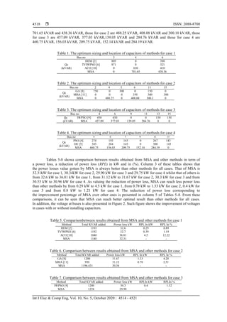 Determining optimal location and size of capacitors in radial distribution networks using moth ...