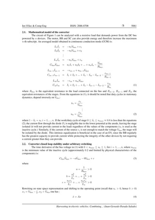 Harvesting in electric vehicles: Combining multiple power tracking and ...