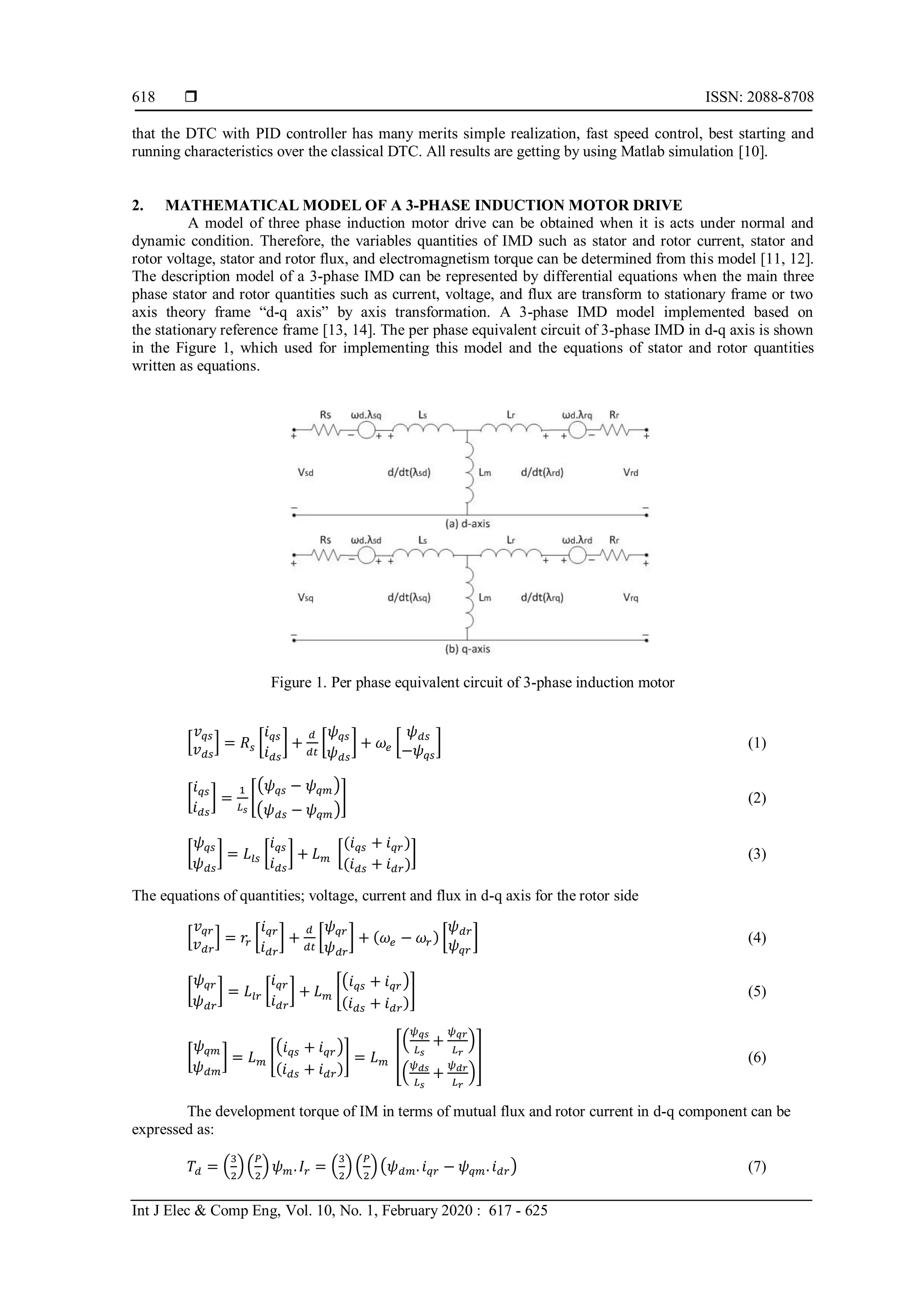 Direct torque control of IM using PID controller | PDF
