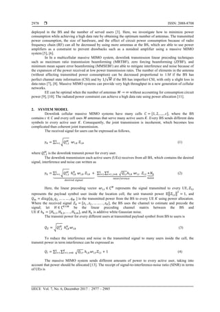 Maximizing Energy Efficiency for Consumption Circuit Power in Downlink ...