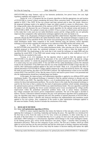 Enhancing radial distribution system performance by optimal placement of DSTATCOM | PDF