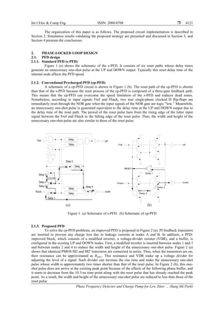 Phase Frequency Detector and Charge Pump for Low Jitter PLL Applications | PDF