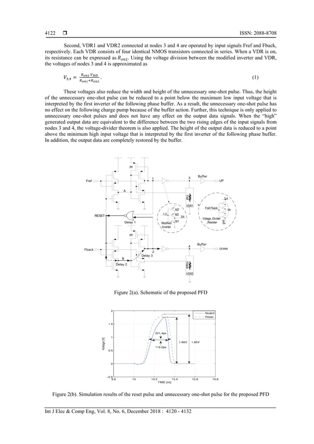 Phase Frequency Detector and Charge Pump for Low Jitter PLL Applications | PDF
