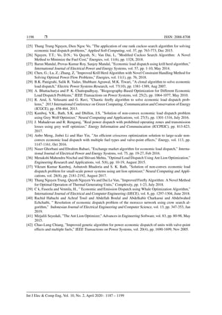 Antlion optimization algorithm for optimal non-smooth economic load dispatch | PDF