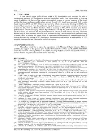 Comparison analysis of different classification methods of power quality disturbances | PDF