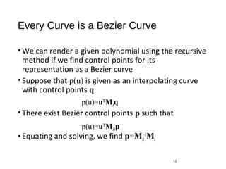 Rendering Curves and Surfaces | PPT | Graphics Software | Computer ...