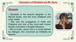 The feeling of love and it's development in Elizabeth and Darcy - Pride ...