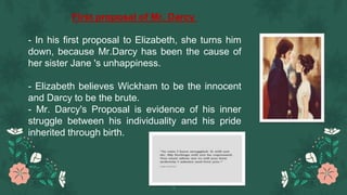 The feeling of love and it's development in Elizabeth and Darcy - Pride ...