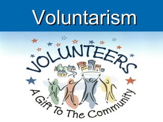 Voluntarism | PPT