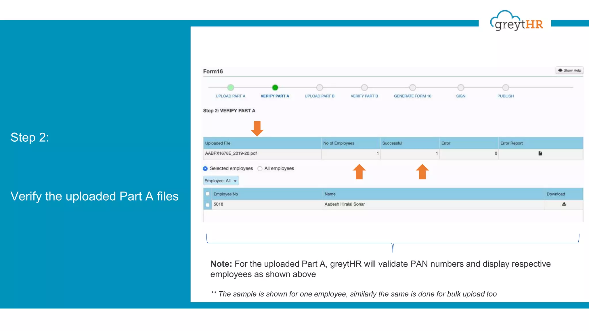 Generation of Form 16 using greytHR | PPTX