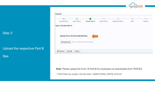 Generation of Form 16 using greytHR | PPTX | Personal Taxes | Personal ...