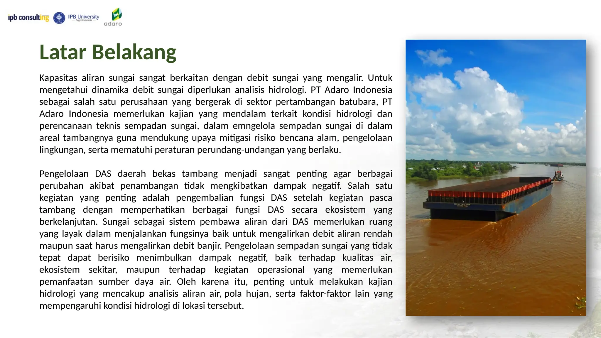 V1-PPT Analisa Hidrologi dan Drawing Teknis Sempadan Sungai-Adaro (06 ...