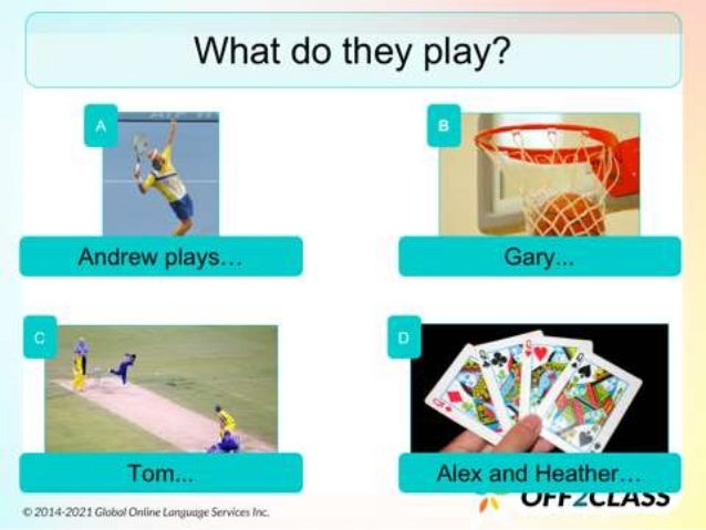 A Vocabulary ESL Lesson Plan On Sports And Leisure | PPTX