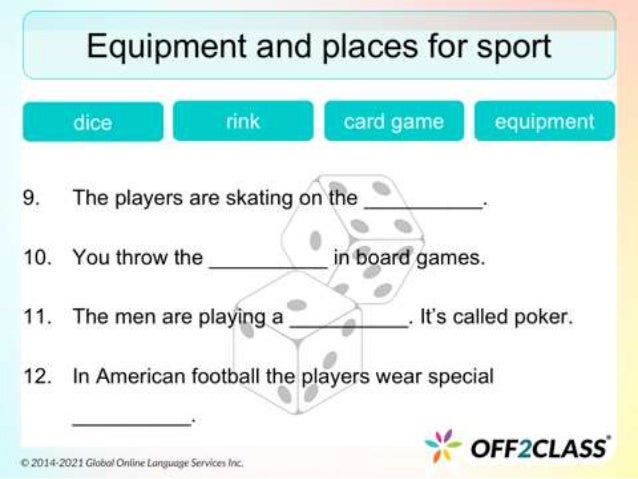 A Vocabulary ESL Lesson Plan On Sports And Leisure | PPTX