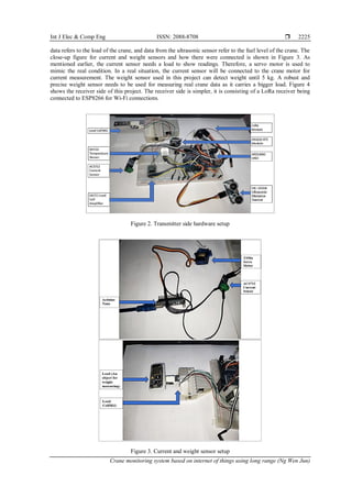 Crane monitoring system based on internet of things using long range | PDF
