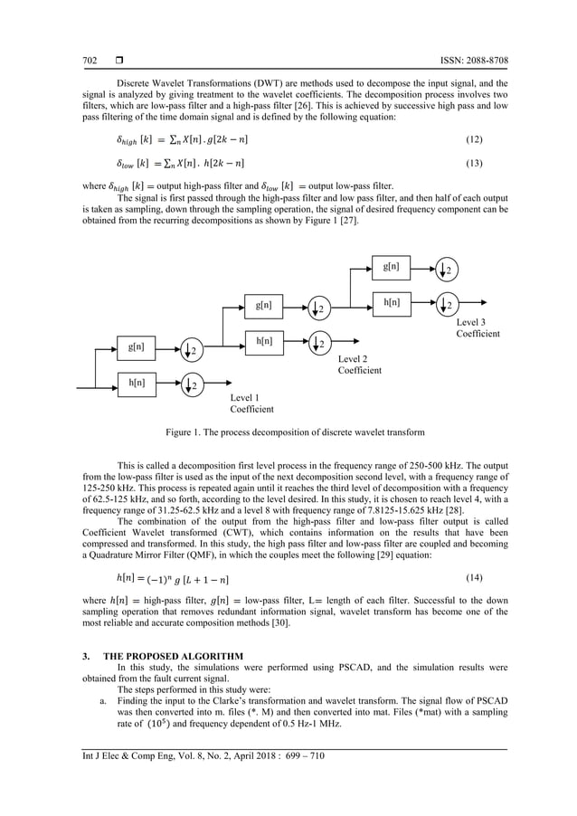 Algorithm For Fault Location And Classification On Parallel Transmission Line Using Wavelet