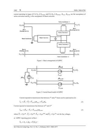 Optimal power flow solution with current injection model of generalized interline power flow ...