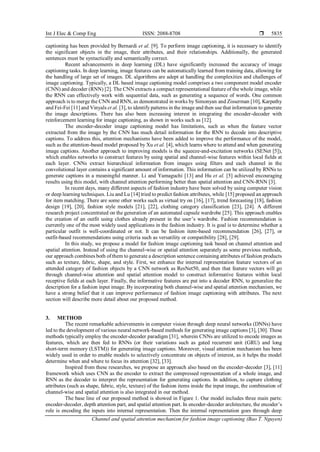 Channel and spatial attention mechanism for fashion image captioning | PDF | Photo Editing ...