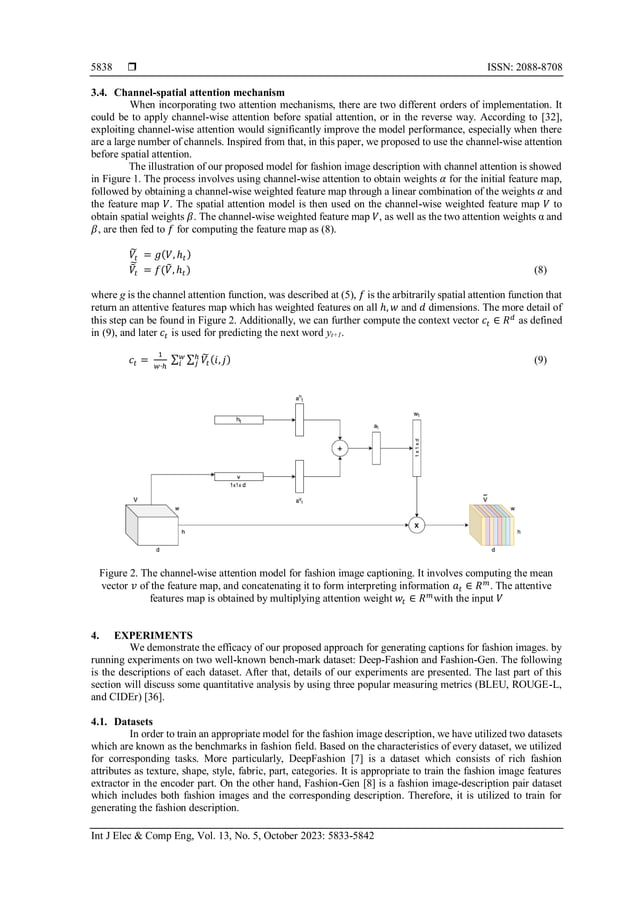 Channel and spatial attention mechanism for fashion image captioning | PDF | Photo Editing ...