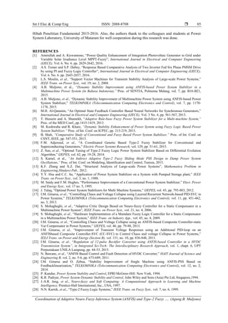 Coordination of Adaptive Neuro Fuzzy Inference System (ANFIS) and Type ...