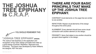 The Joshua Tree Epiphany | PPTX