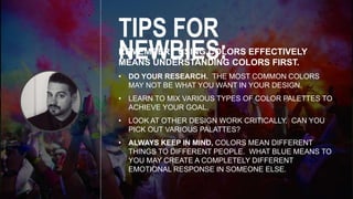 A Guide to Using Color Effectively | PPTX