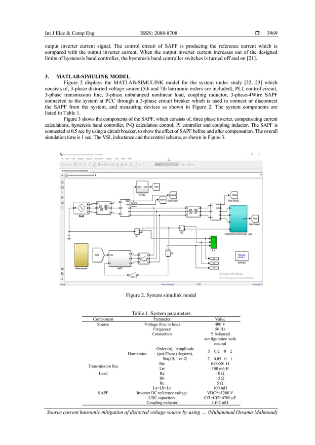 Source current harmonic mitigation of distorted voltage source by using shunt active power ...