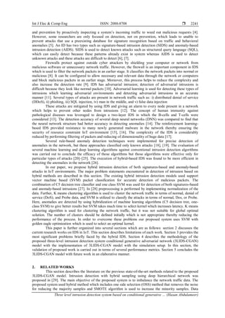 Three level intrusion detection system based on conditional generative adversarial network | PDF