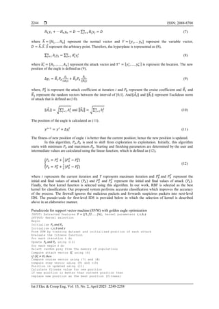 Three level intrusion detection system based on conditional generative adversarial network | PDF
