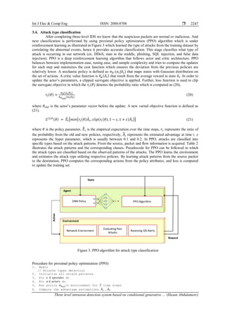 Three level intrusion detection system based on conditional generative adversarial network | PDF