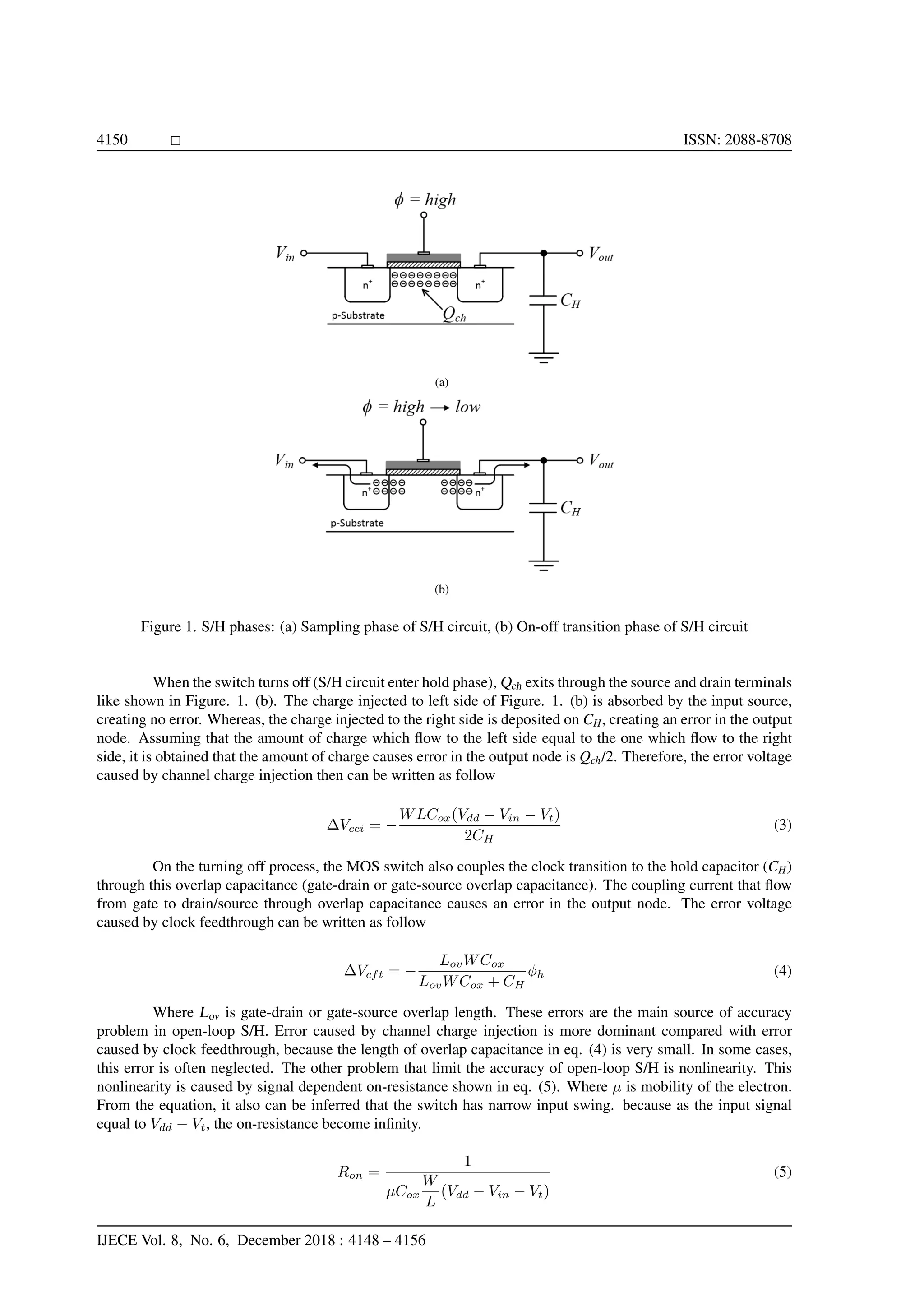 High Speed and Low Pedestal Error Bootstrapped CMOS Sample and Hold ...