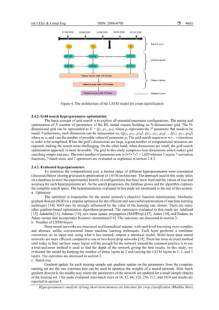 Hyperparameters analysis of long short-term memory architecture for crop classification | PDF ...