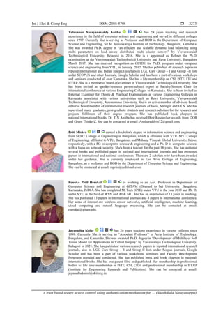 A trust based secure access control using authentication mechanism for interoperability in ...