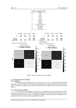 Predicting reaction based on customer's transaction using machine learning approaches | PDF