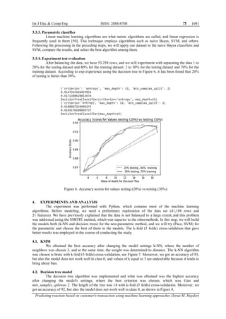 Predicting reaction based on customer's transaction using machine learning approaches | PDF