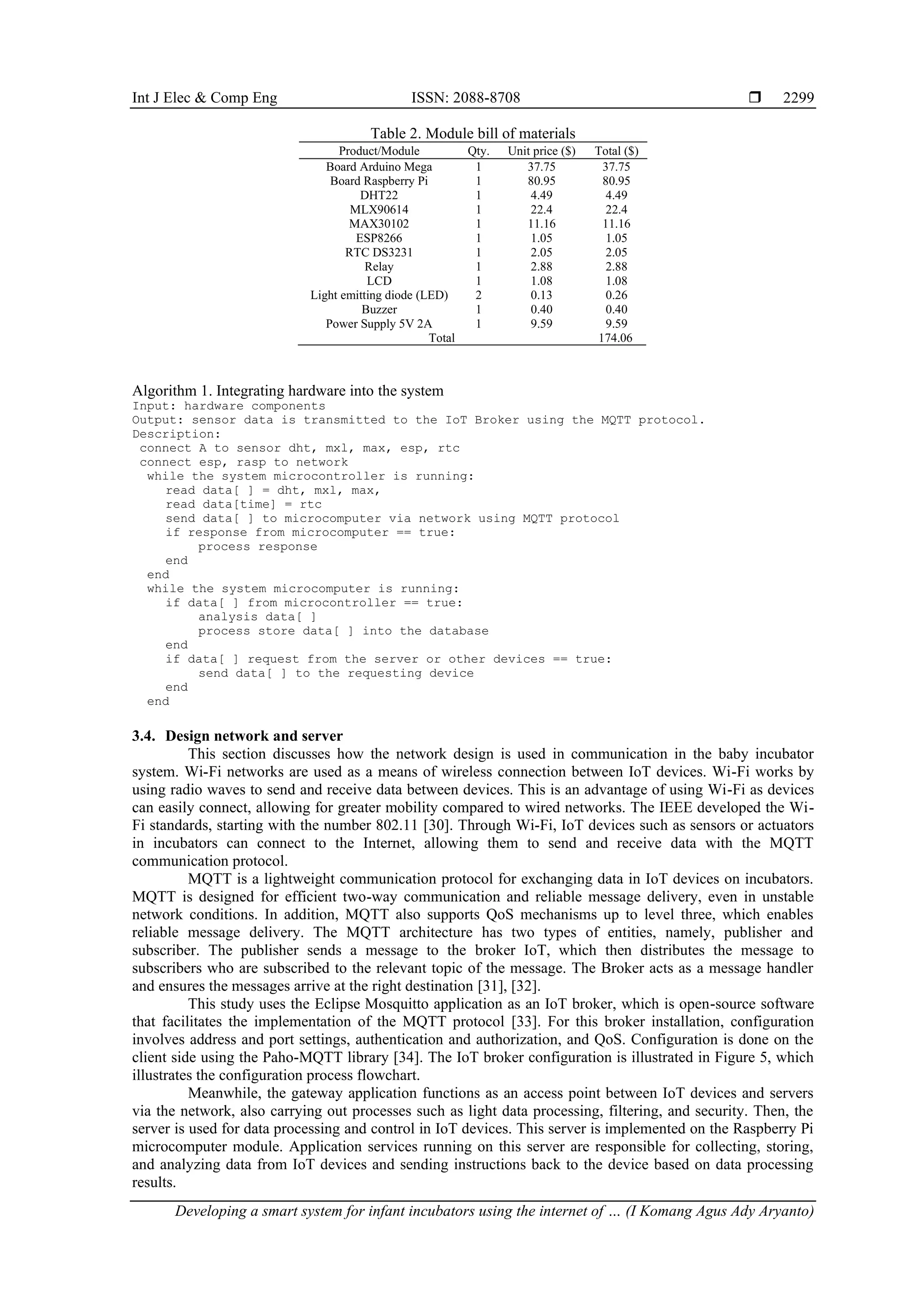 Developing a smart system for infant incubators using the internet of things and artificial ...