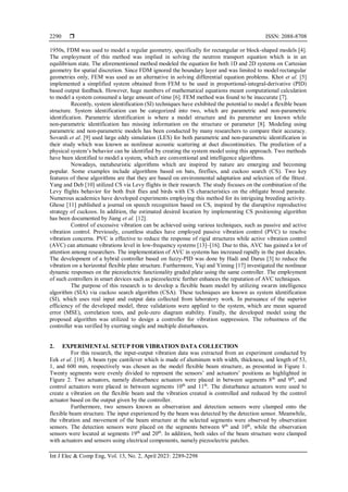 Active vibration control of flexible beam system based on cuckoo search algorithm | PDF