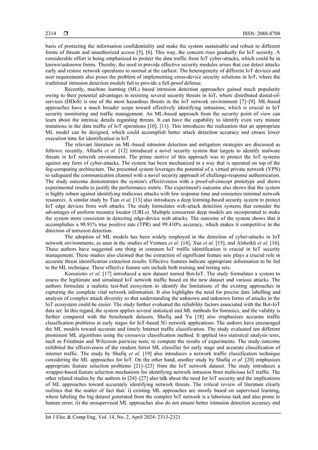 An efficient security framework for intrusion detection and prevention in internet-of-things ...