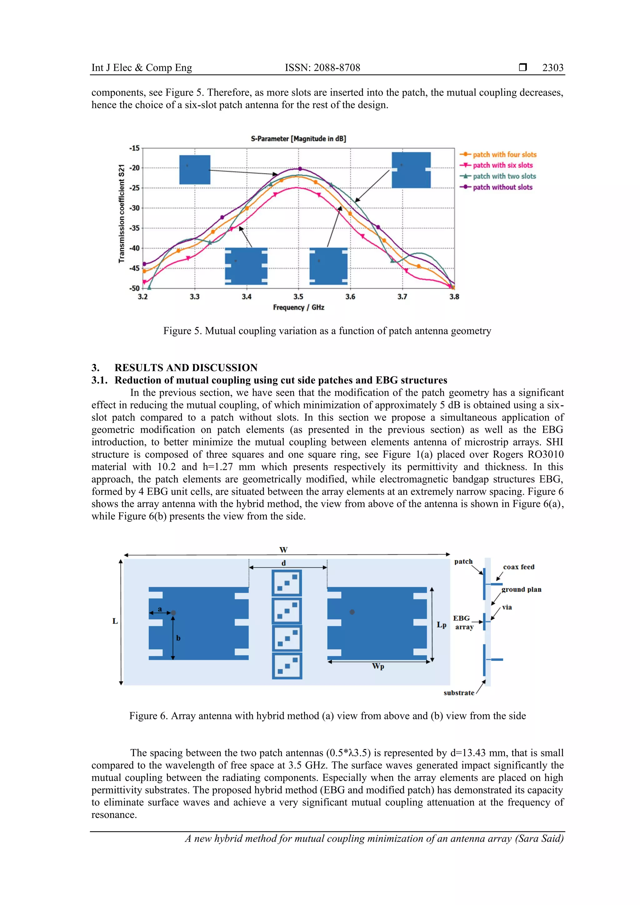 A new hybrid method for mutual coupling minimization of an antenna ...