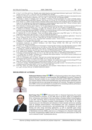 Internet of things-enabled smart controller for polymer dispersed ...