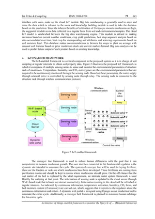 An internet of things enabled framework to monitor the lifecycle of ...