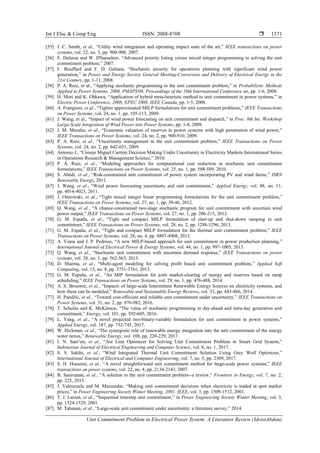 Unit Commitment Problem in Electrical Power System: A Literature Review ...