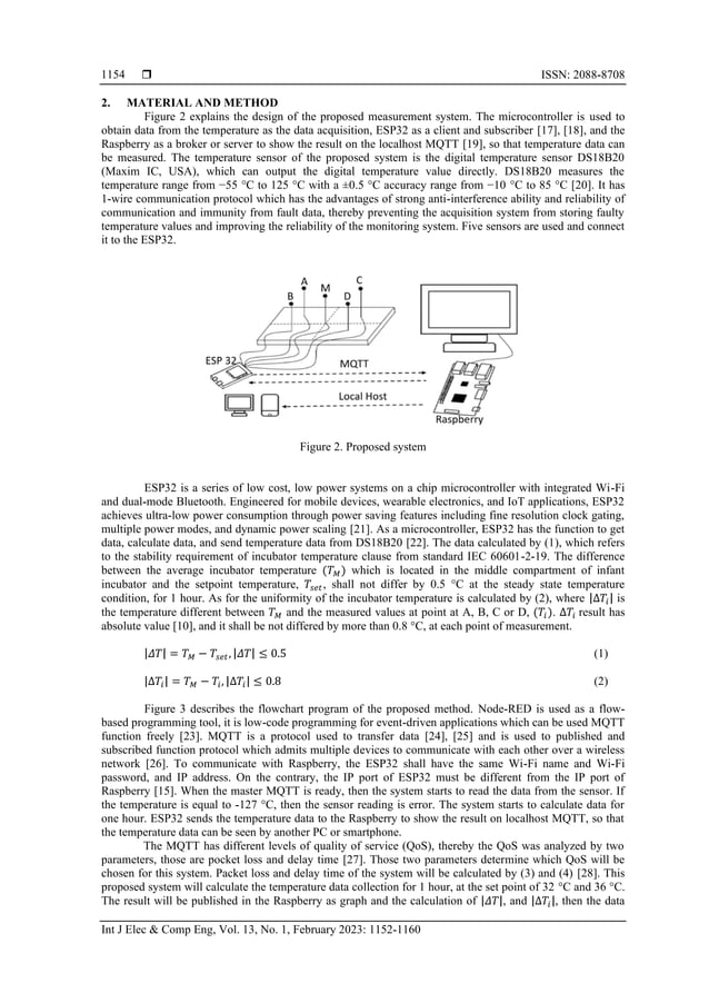 Real-time wireless temperature measurement system of infant incubator | PDF | Internet of Things ...