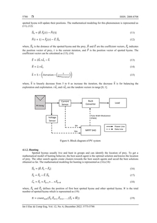 Maximum power point tracking based on improved spotted hyena optimizer ...