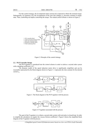 A Simplified Speed Control Of Induction Motor based on a Low Cost FPGA | PDF