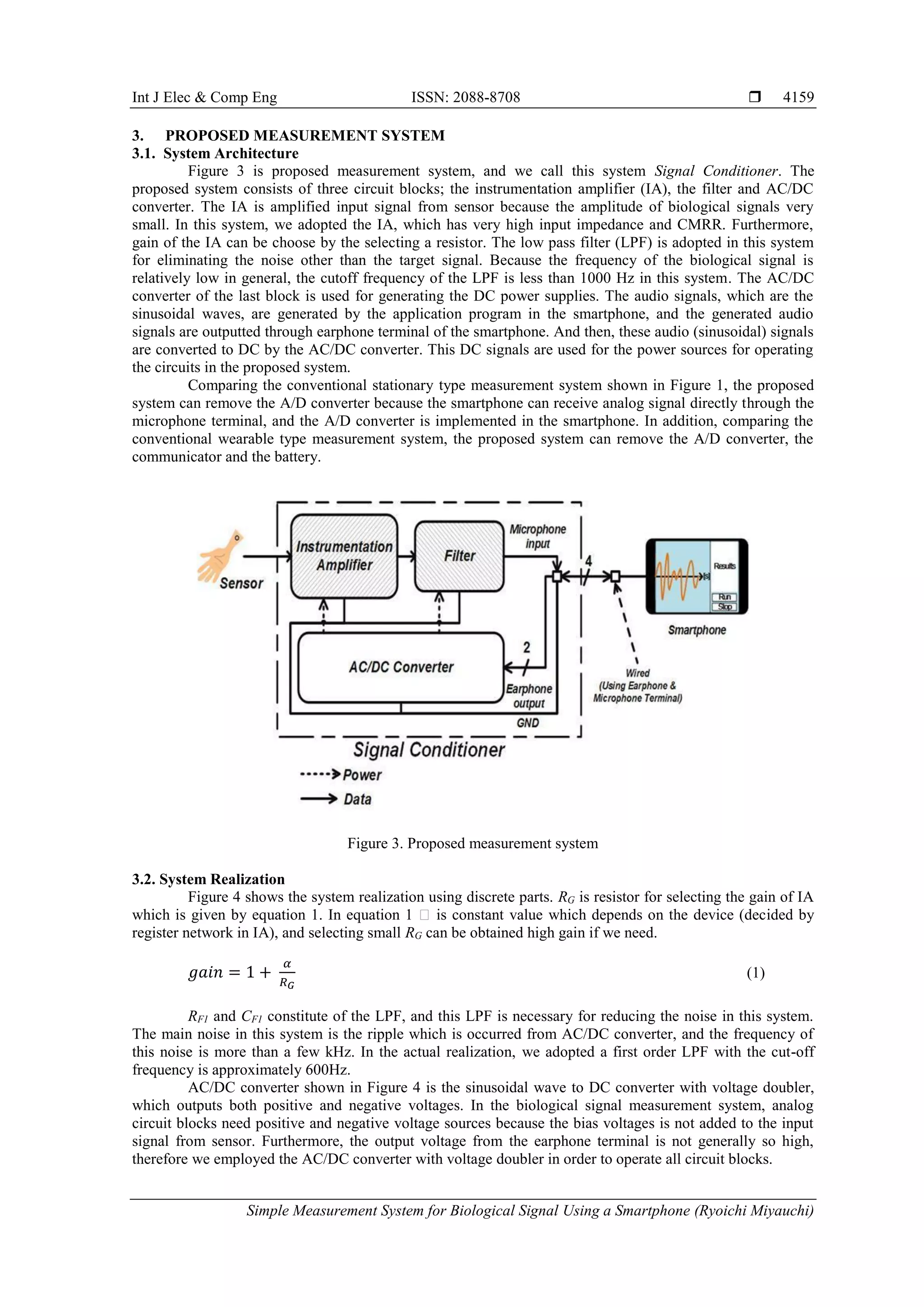 Simple Measurement System for Biological Signal Using a Smartphone | PDF