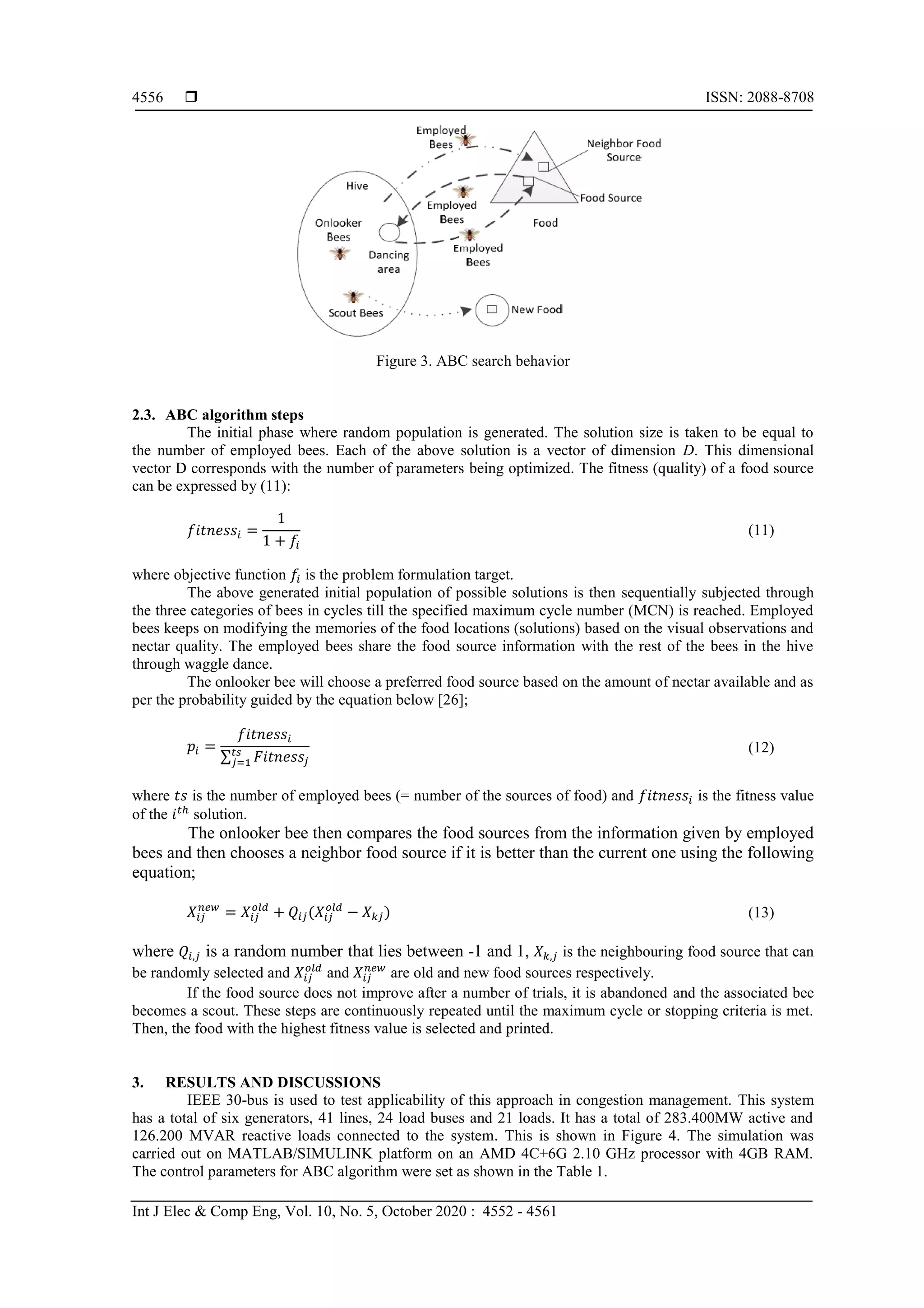 Islanded microgrid congestion control by load prioritization and shedding using ABC algorithm | PDF