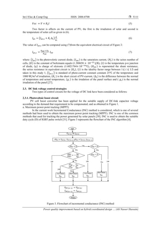 Power quality improvement based on hybrid coordinated design of renewable energy sources for DC ...